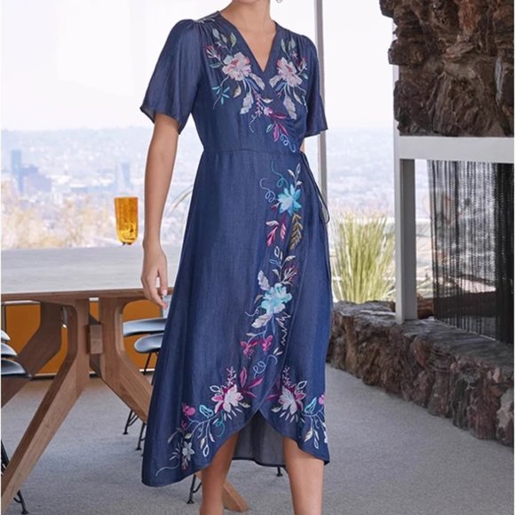 Johnny Was | Dresses | Nwt Johnny Was Calme 3j Workshop Jwla Biya Nico ...